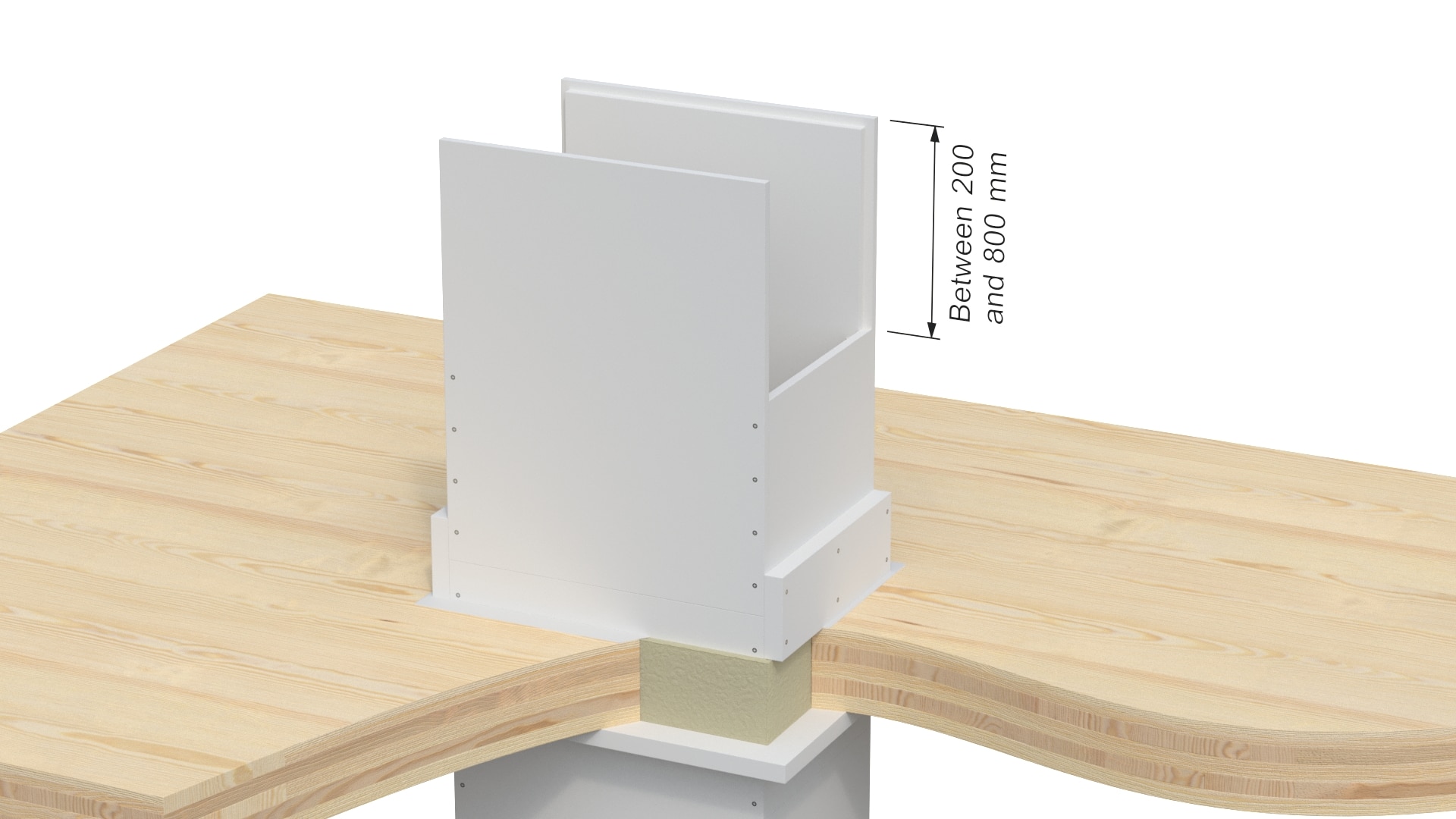 TIMBER FLOOR PASSING THROUGH - A GEOTEC® SOLUTION - Geostaff